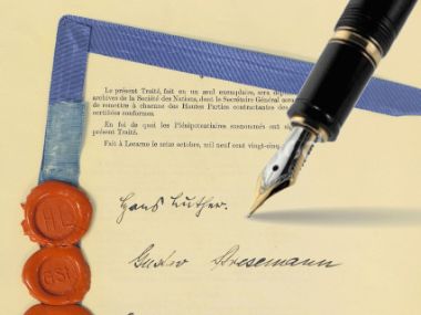 100 years of the Locarno Treaties | Ascona-Locarno