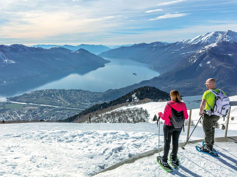 Winter walks in Cardada Cimetta | Ascona-Locarno