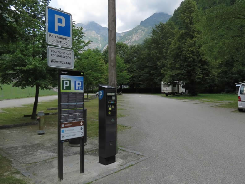 Verzasca Parking Karte | Ascona-Locarno